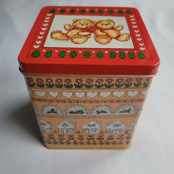 Storage & Organization | 1979 Lucy Rigg Cute Teddy Bear Tin Box With ...